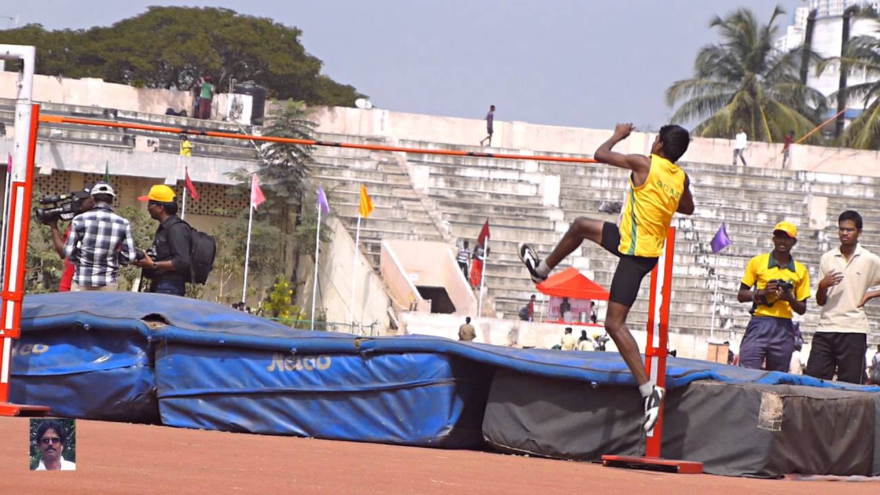 SCHOOL BOYS U 14 HIGH JUMP NEW TEQ. AT RDS -2013 COIMBATORE. - YouTube