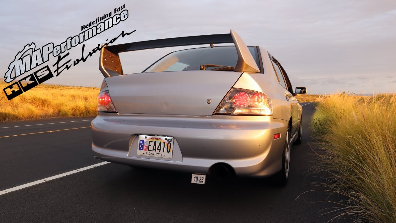 Installing a MAPerformance Downpipe & HKS Sport Exhaust System on Evo 8 ...