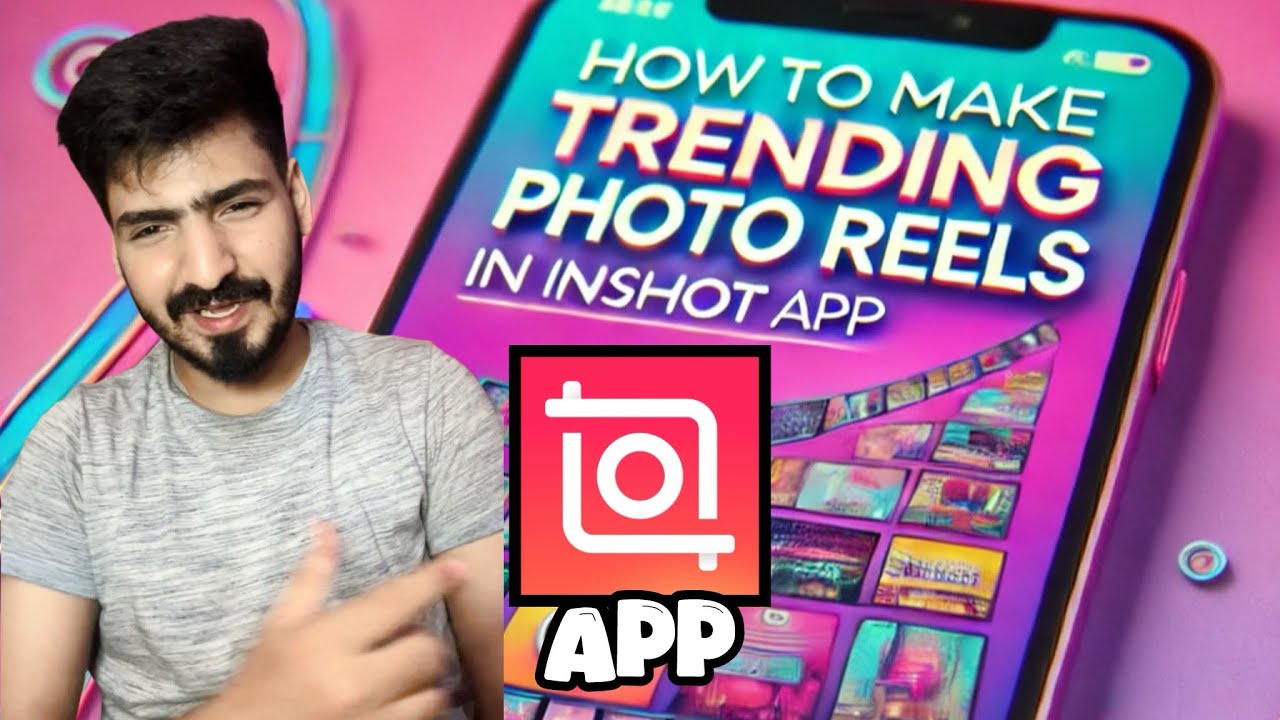 How to make a trending photo reels in Inshot app|| creation challenge ...