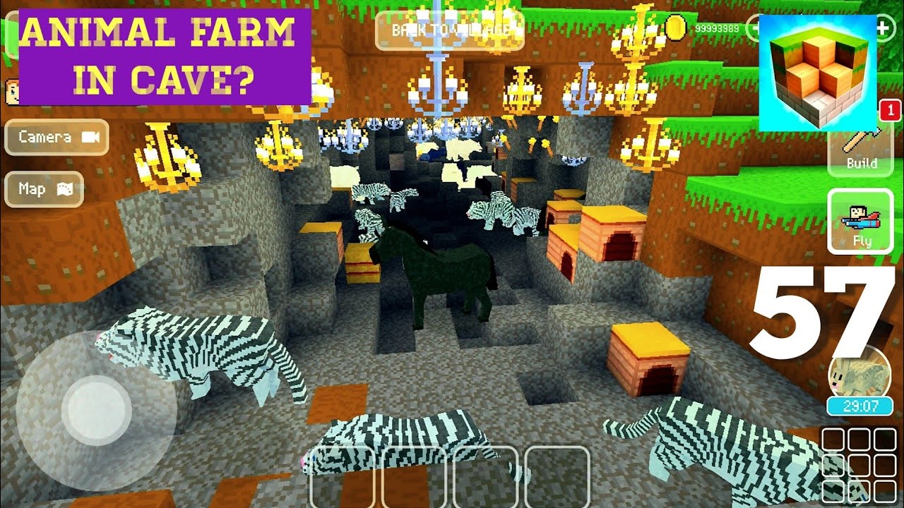 Animals in Cave | Block Craft: 3D Building Simulator Games For Free ...