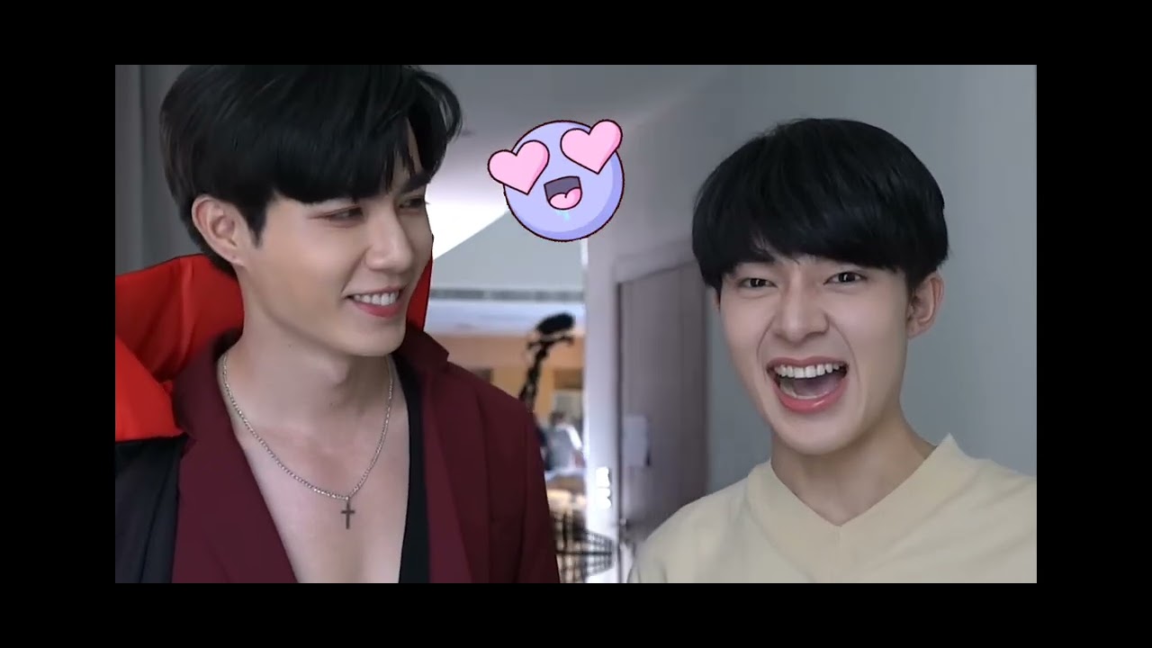 😍 Who could resist Zee as a zexy vampire?? Not NuNew 😚 (behind the ...