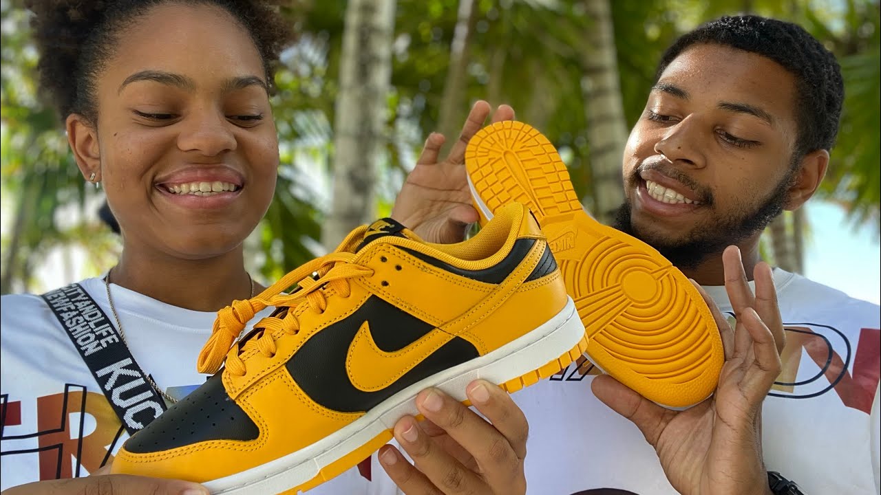 NIKE DUNK LOW GOLDEN ROD | SNEAKER REVIEW + ON FOOT REVIEW ️ - YouTube