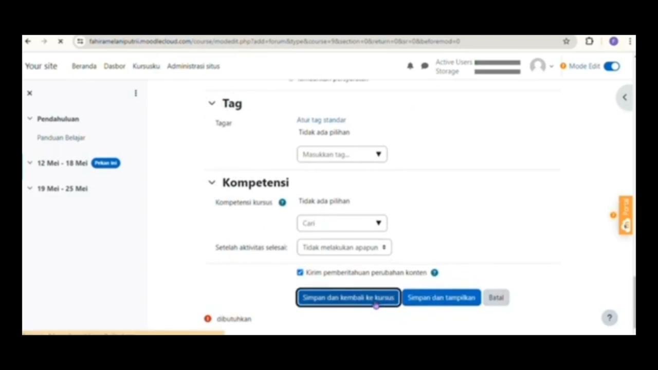 CARA MEMBUAT LMS MENGGUNAKAN MOODLE CLOUD SECARA GRATIS - YouTube