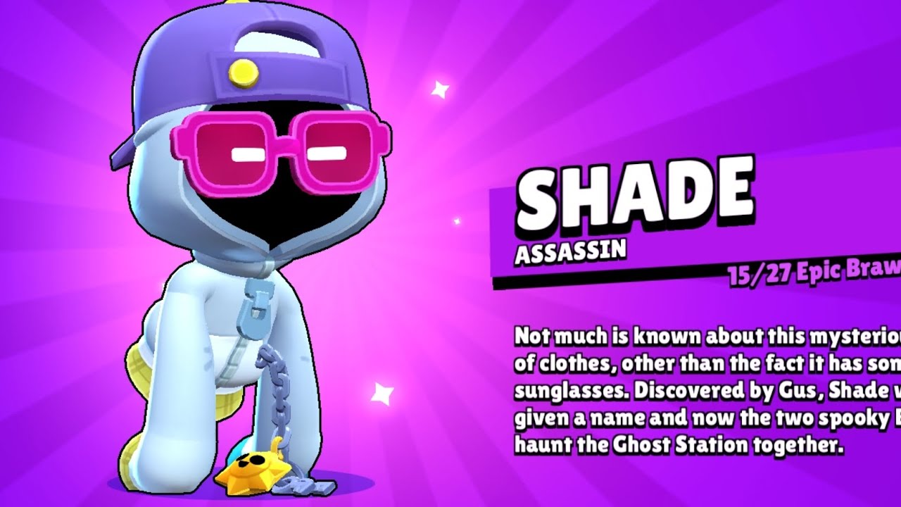 UNLOCKING SHADE IN BRAWLSTARS - YouTube