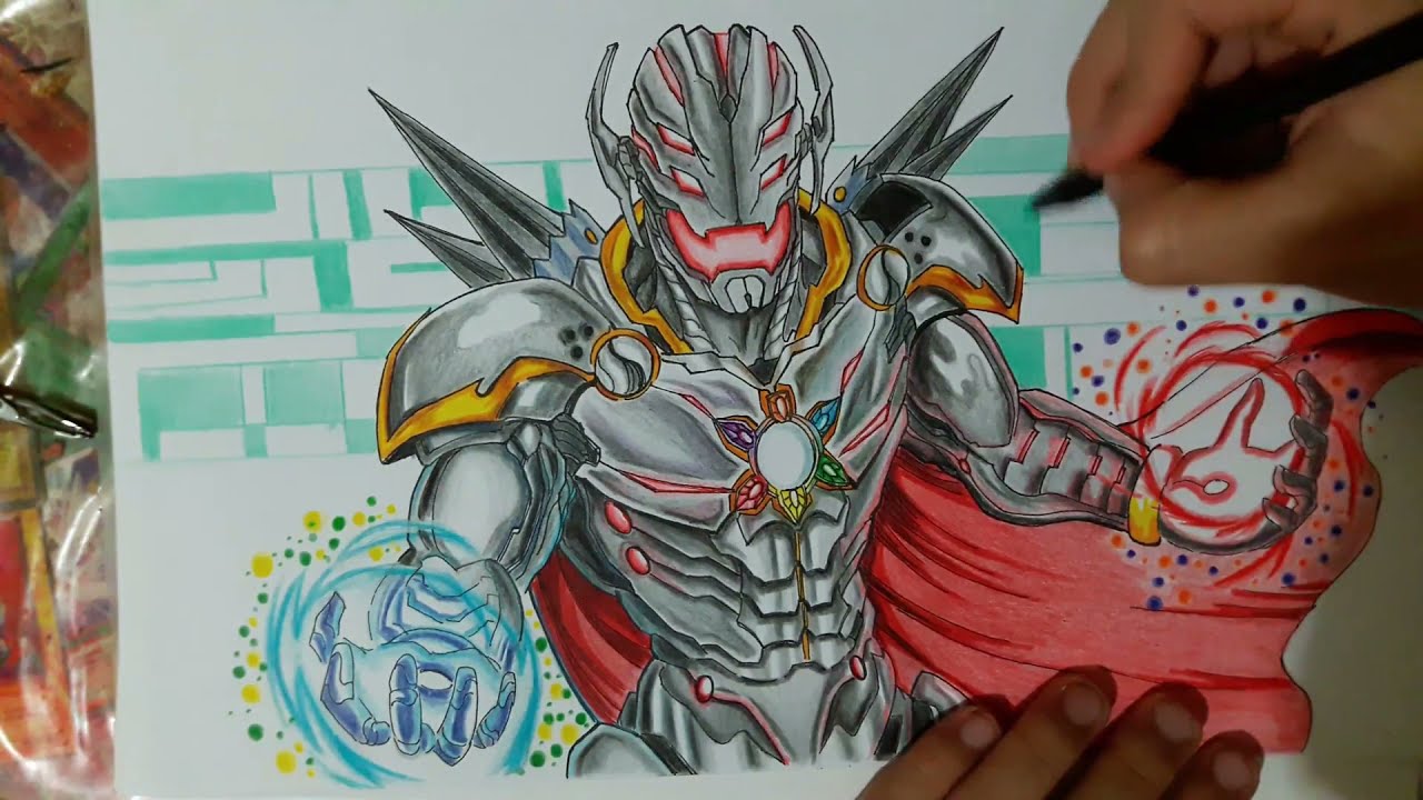 Dibujando a Ultron Infinito- What If? Marvel - YouTube