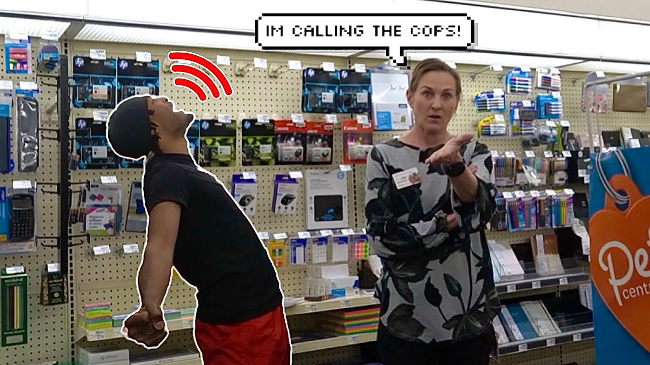 Screaming in Stores Prank! - YouTube