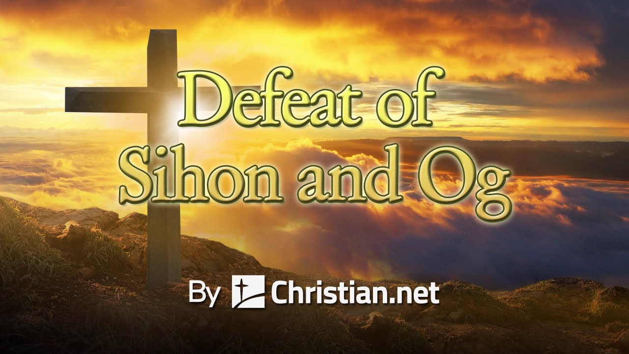 Numbers 21:21 - 35: Defeat of Sihon and Og | Bible Stories - YouTube