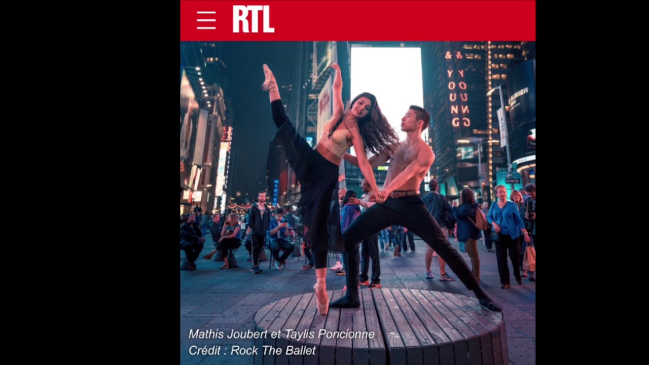 Mathis Joubert et Tailys Poncione - RTL Radio - Rock The Ballet - YouTube