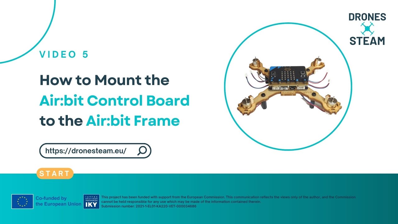 Video 5 | How to mount the air:bit control board to the air:bit frame ...