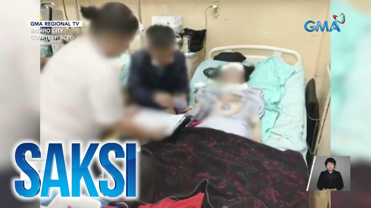 28-anyos na babae, sugatan matapos barilin ng kanyang kinakasama | Saksi - YouTube