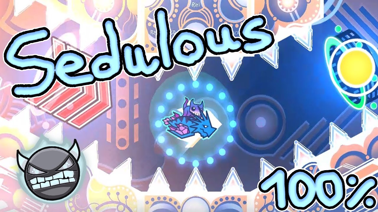 Sedulous by Samifying (Hard Demon) 100% | Geometry dash - YouTube