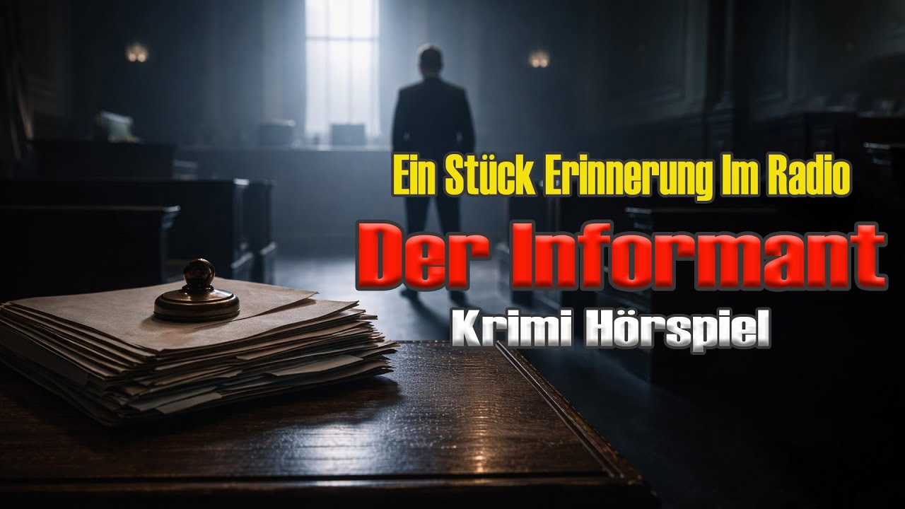Ein Stück Erinnerung im Radio - Der Informant - Krimi Hörspiel - YouTube