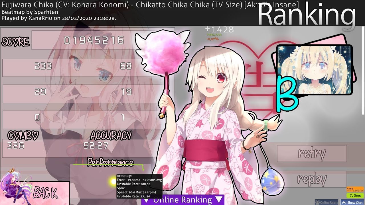 Chikatto Chika Chika (TV Size) - Fujiwara Chika (CV: Kohara Konomi ...