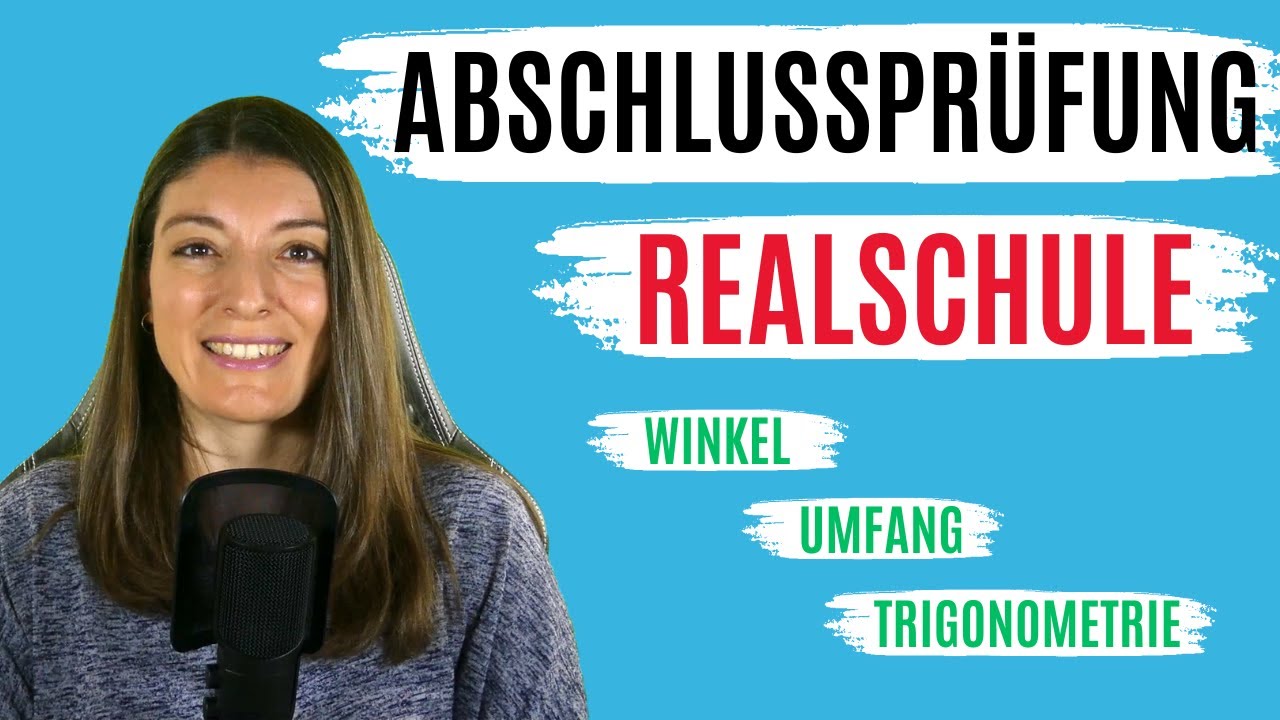 Abschlussprüfung REALSCHULE (10. Klasse MATHE / ZP 10 / WINKEL ...
