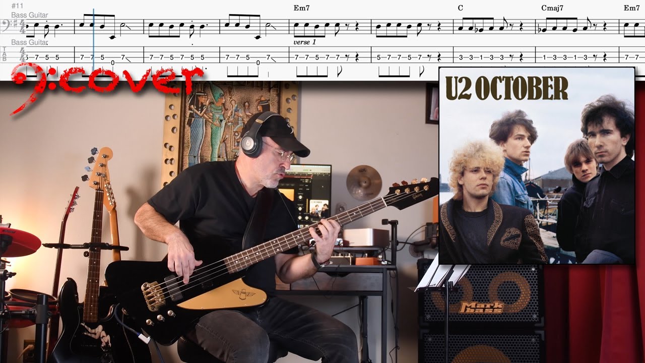 U2 - I Threw a Brick Through a Window - Bass Cover with Tabs in 4K ...
