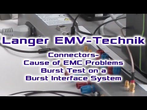 Langer ENV-Technik - Connectors-Cause of EMC Problems Burst Test on a ...