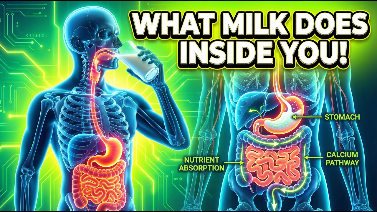 What Happens Inside Your Body When You Drink Milk? | Digestive Process ...