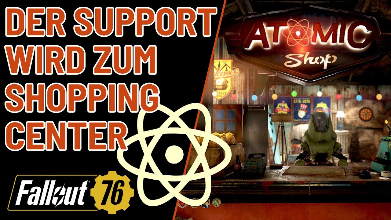 Fallout 76 - Shoppen beim Support! So bekommst du Items die du im ...