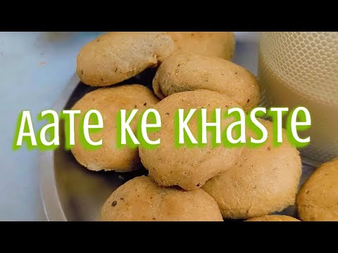 Aate Ke tasty khaste #food #tasty #recipe #cooking #easy recipe - YouTube