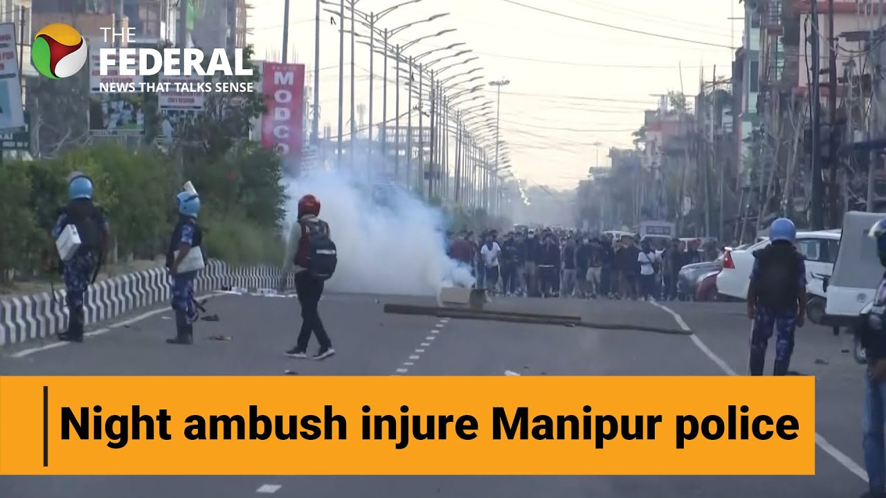 Militants ambush Manipur Police commandos | The Federal - YouTube