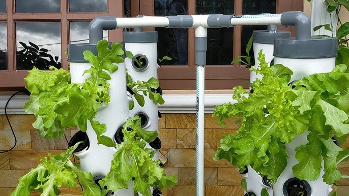 Diy Vertical Hydroponic Garden System