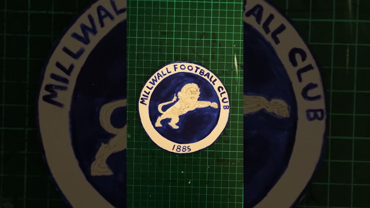 Drawing the Millwall badge #art #creative #design #logodesign #football ...