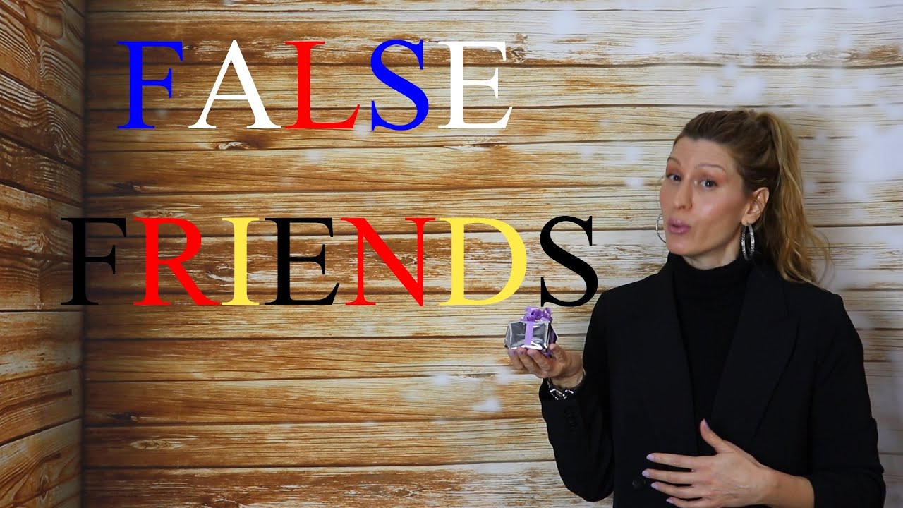 False Friends! German- English! - YouTube