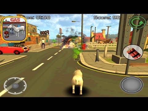 Goat Gone Wild Simulator 2: Bomb In The City - IOS Gameplay |Newbie Gaming - YouTube