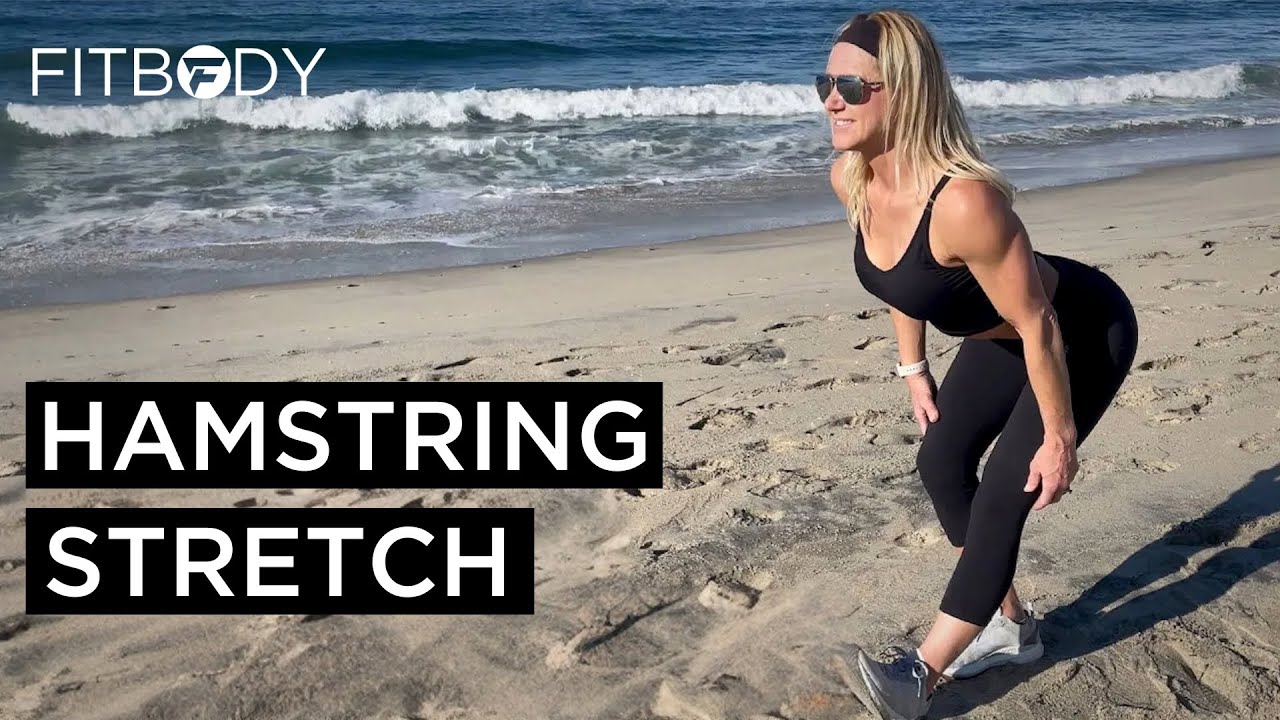 How To Do Standing Hamstring Stretch - YouTube