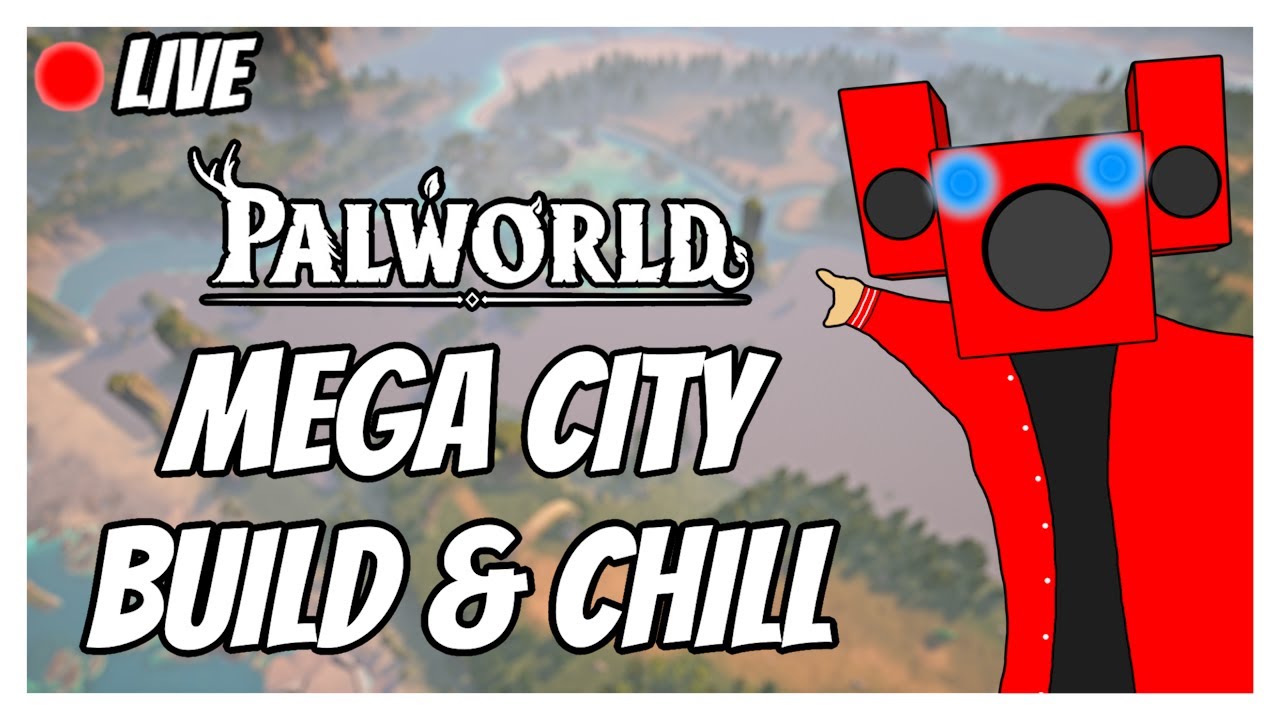Starting Work on my MEGA CITY in Palworld! | Come Say Hi! | Palworld Stream - YouTube