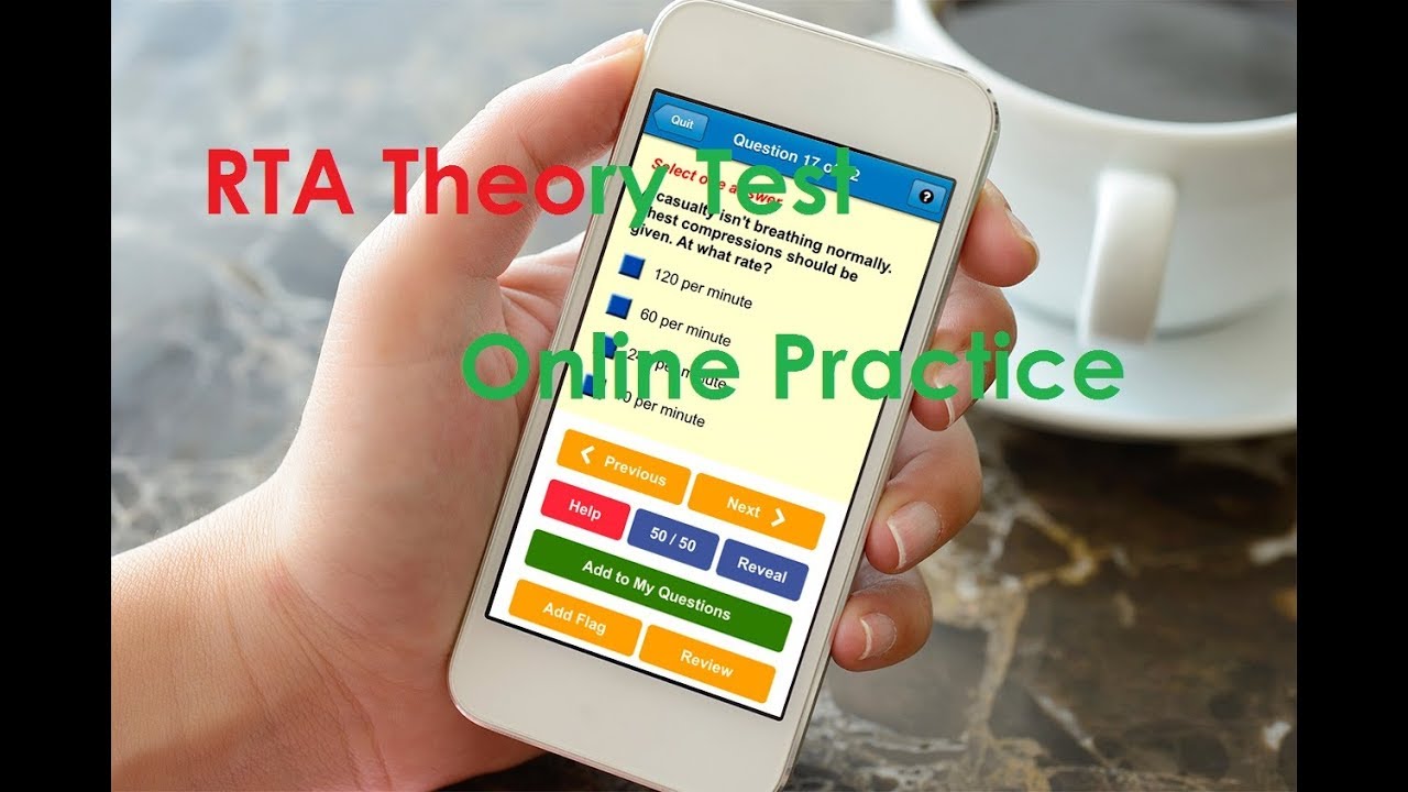 RTA Theory Test Online Practice For Dubai , Ajman UAE - YouTube