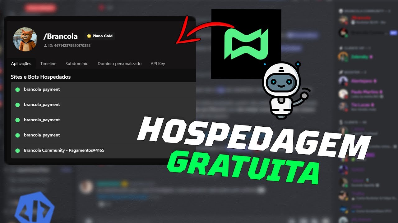 HOSPEDAR SEU BOT NA DISCLOUD DE FORMA 100% GRATUITA - YouTube
