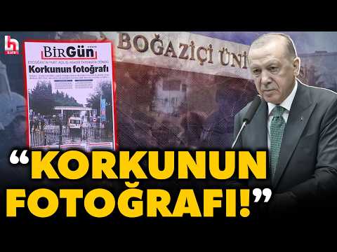 Askeri tatbikat değil yurt açılışı! Erdoğan Boğaziçi'ne geldi! Hayat ve eğitim tamamen durdu!