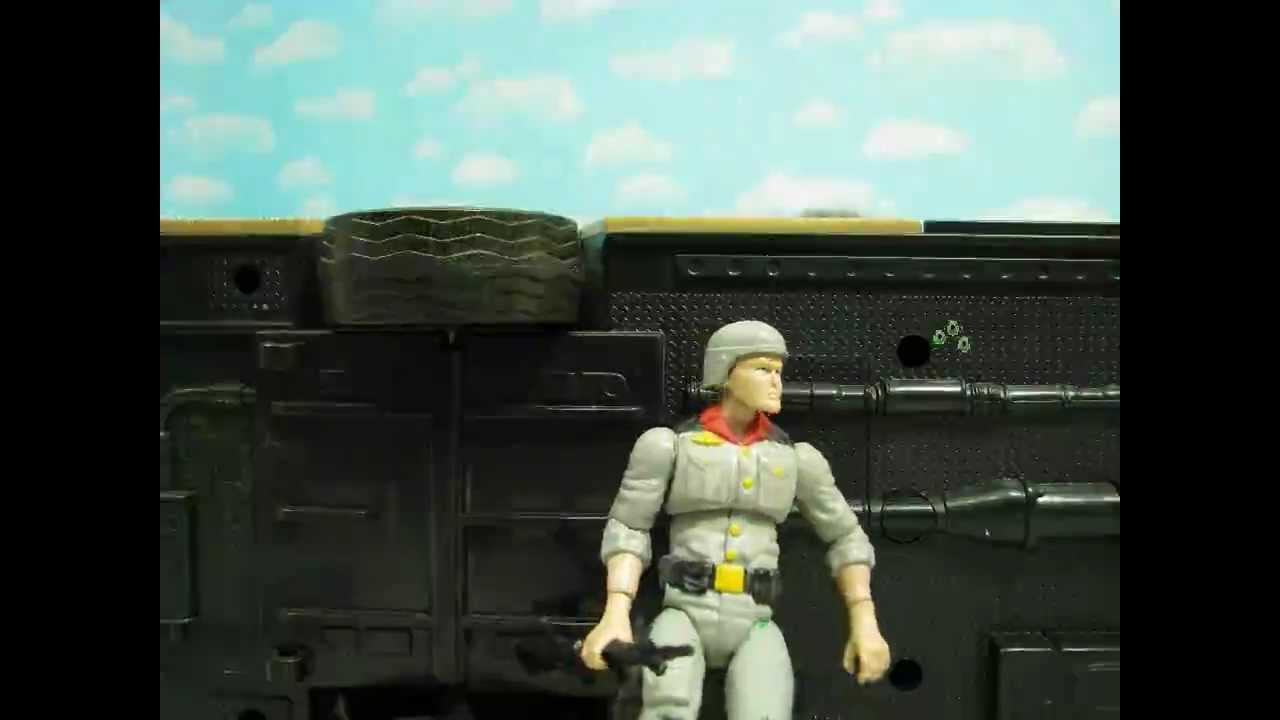 gi joe stopmotion short for gundam fop - YouTube