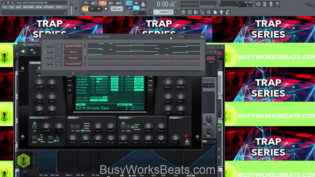 How to Make Trap Leads (Massive, Sylenth1, Nexus, Serum) - YouTube