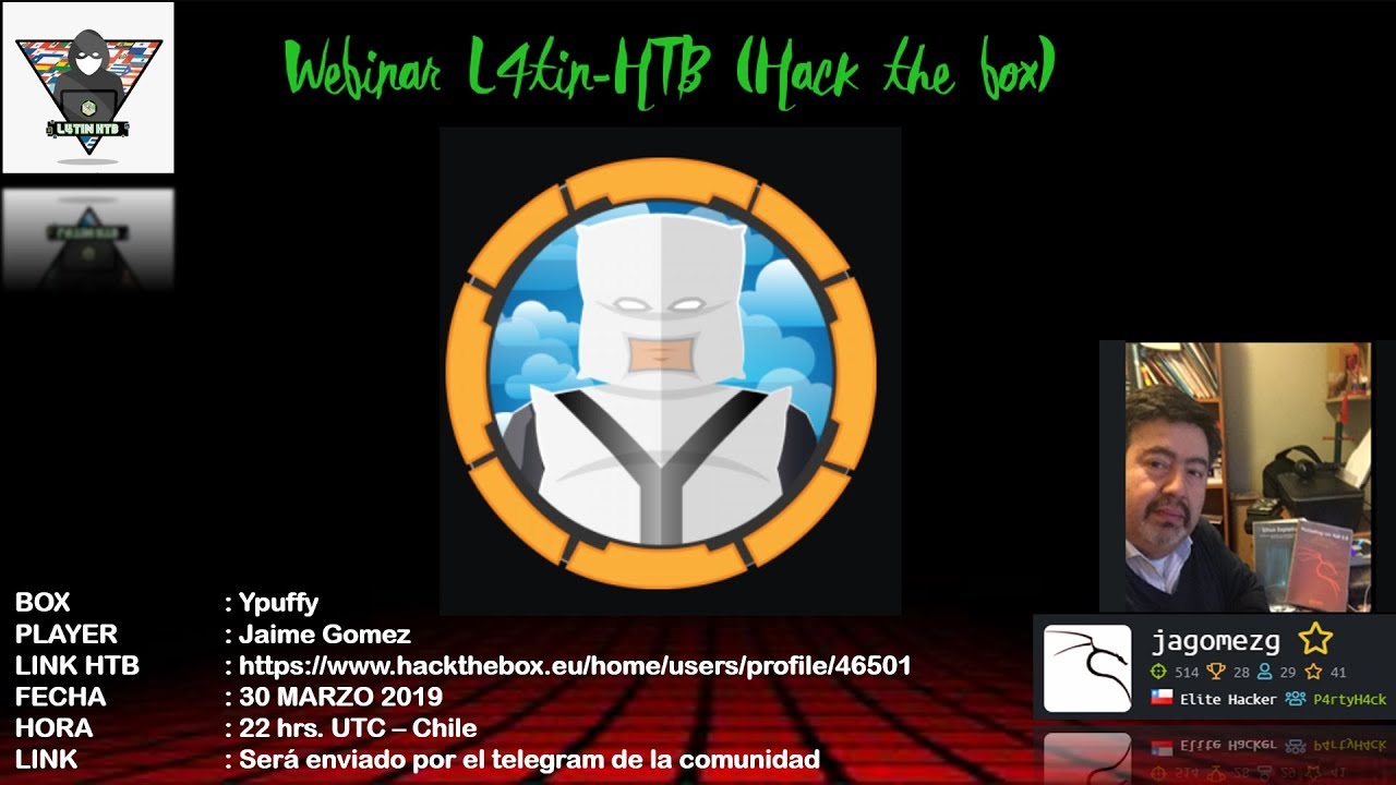 Hack the box (HTB) Walkthrough Ypuffy (Spanish - Español) - YouTube