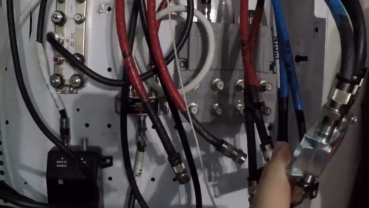 Installing a 5-Way Splitter - YouTube