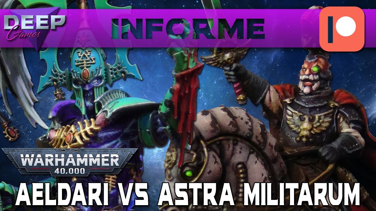 Aeldari Vs Astra Militarum Introducción Patreon Youtube 6271