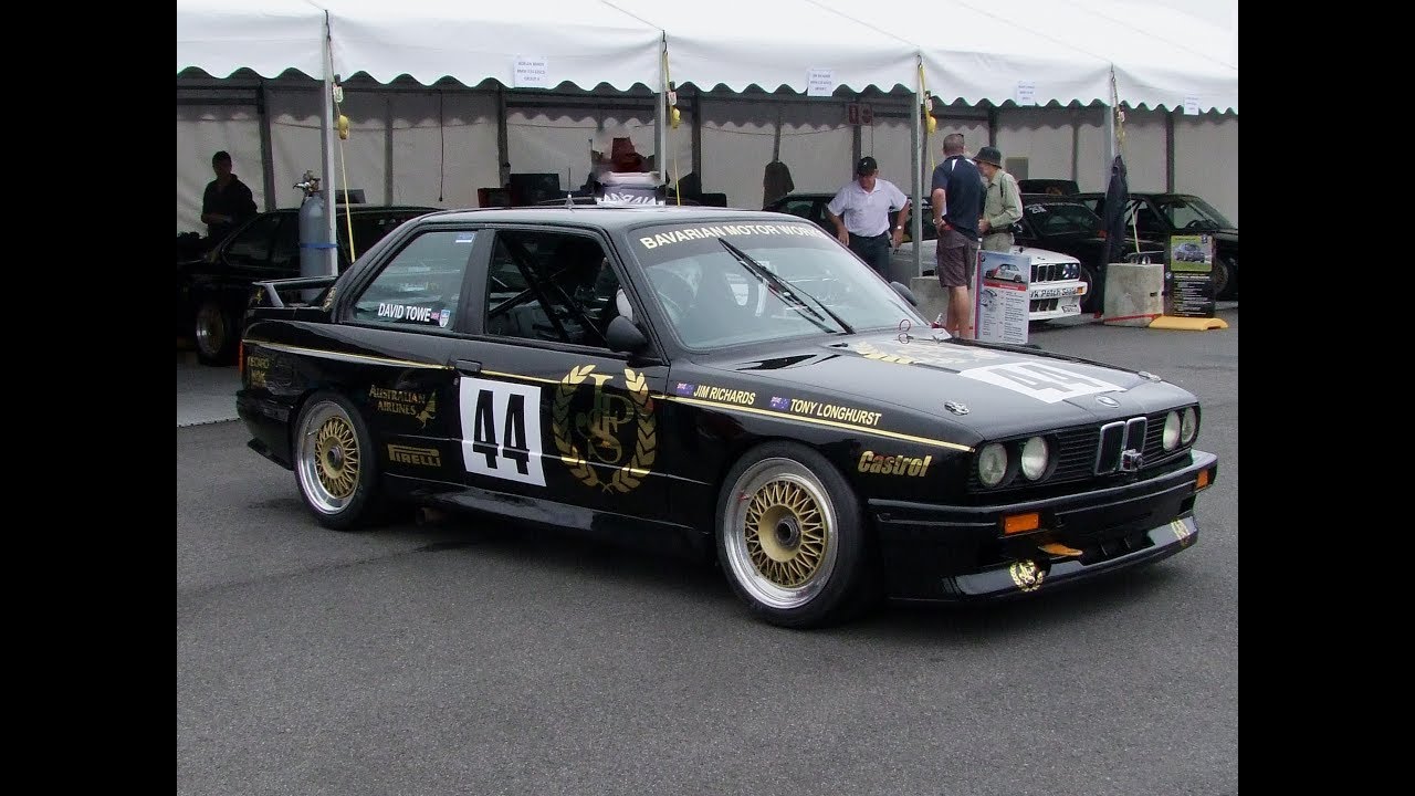 The Bend 2018 race 2 for Heritage Touring Cars, from the ex JPS M3 now ...