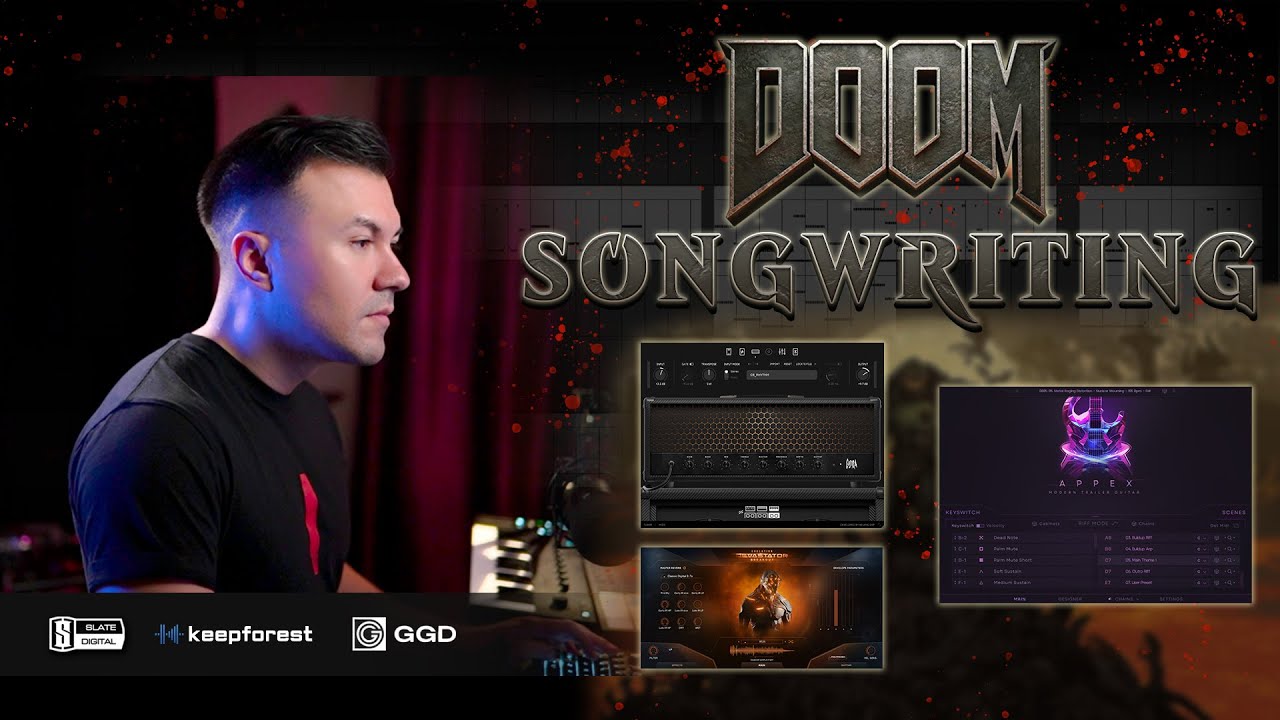 Writing Doom The Dark Ages Riffs!! #doom #argent - YouTube