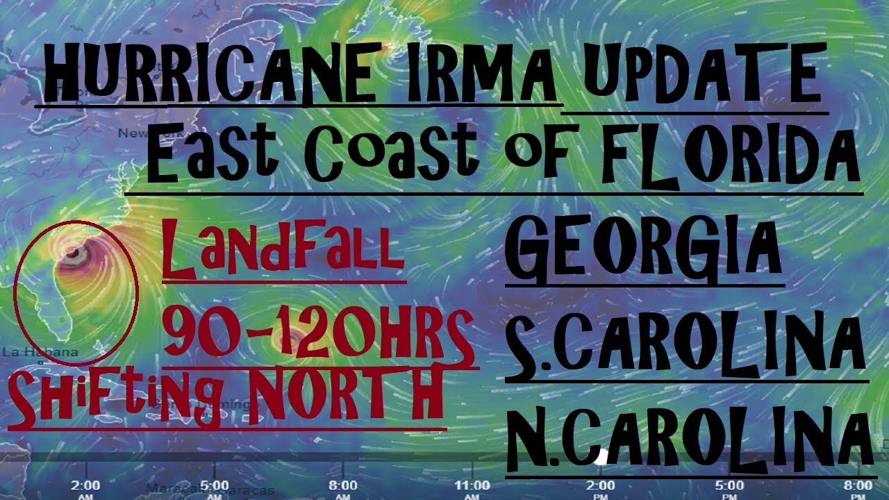 Hurricane IRMA UPDATE GEORGIA SC/NC NEED Follow Florida's lead! - YouTube