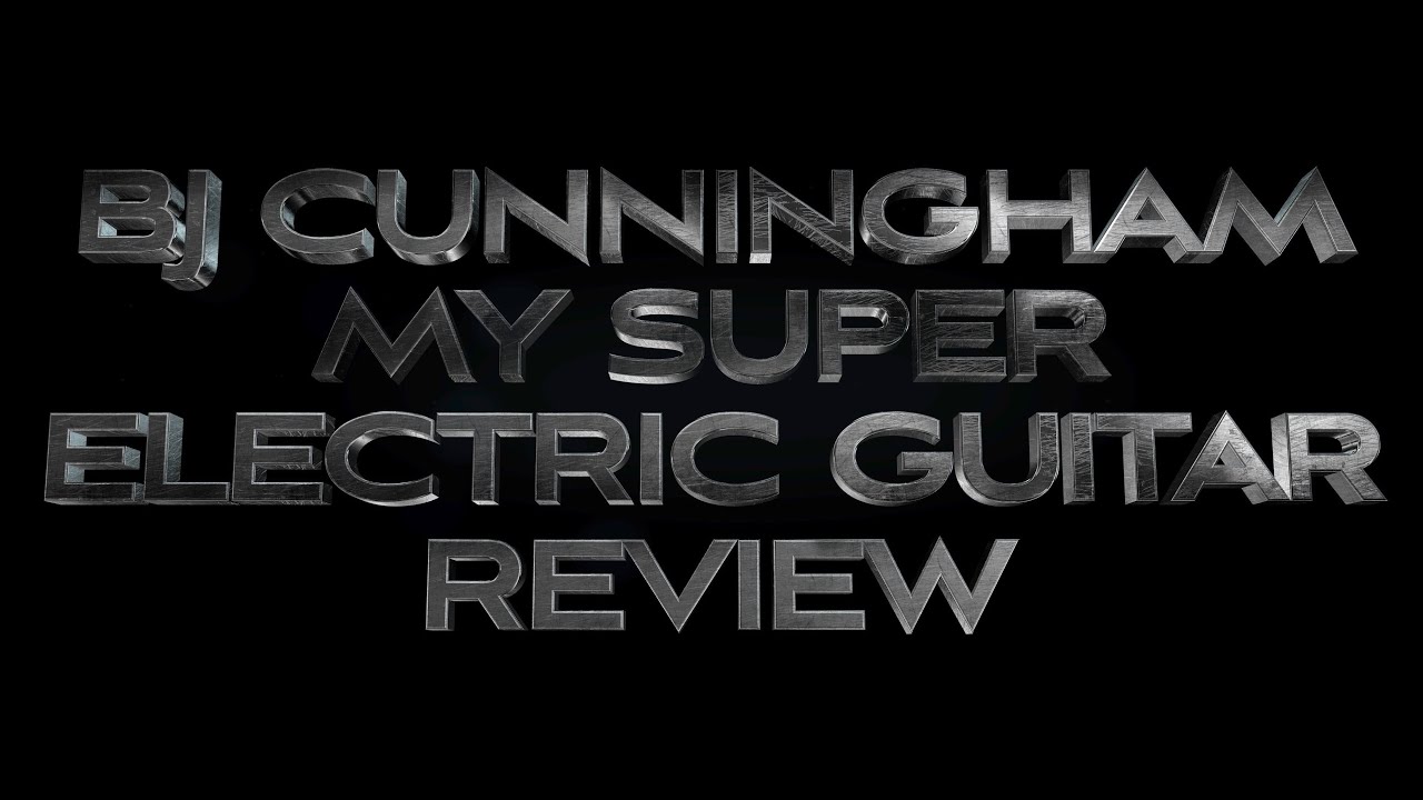 California Made USA AXL Torino Electric Guitar Review - YouTube