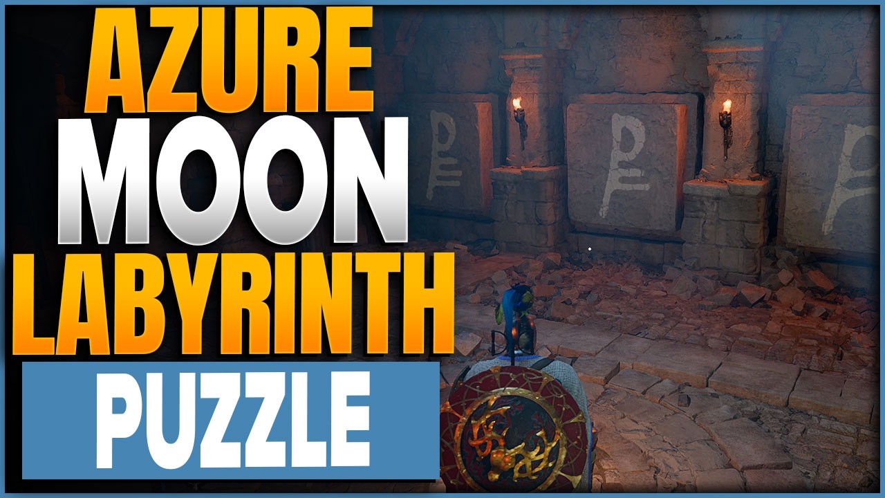 How To Solve Azure Moon Labyrinth Puzzle In Crimson Desert - YouTube