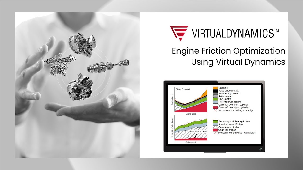 Engine friction optimisation using Virtual Dynamics - YouTube