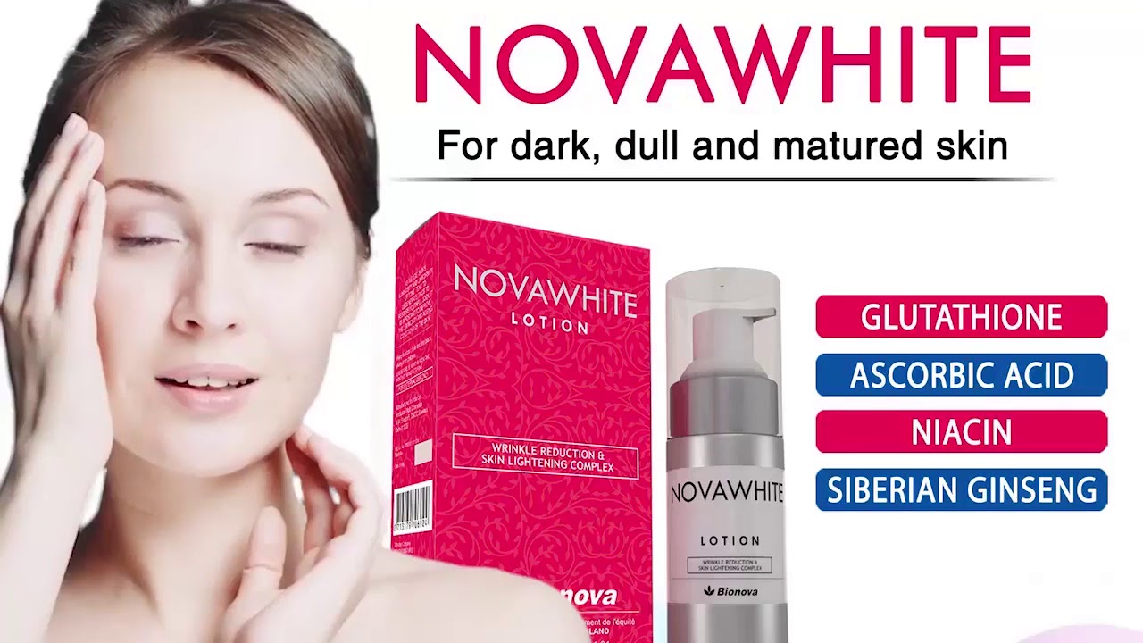 Novawhite Lotion | Skin Whitening | Glowing Skin | Wrinkle Reduction ...