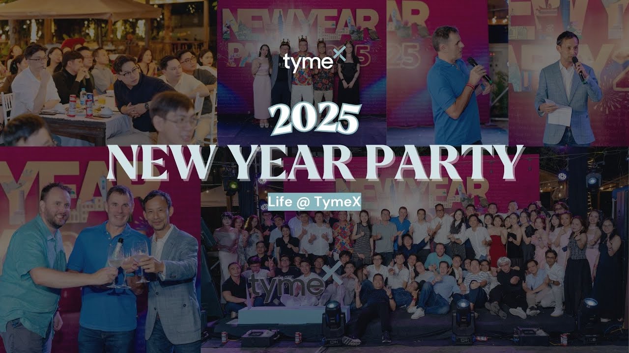TymeX New Year Party 2025 - Recap #lifeattyme - YouTube