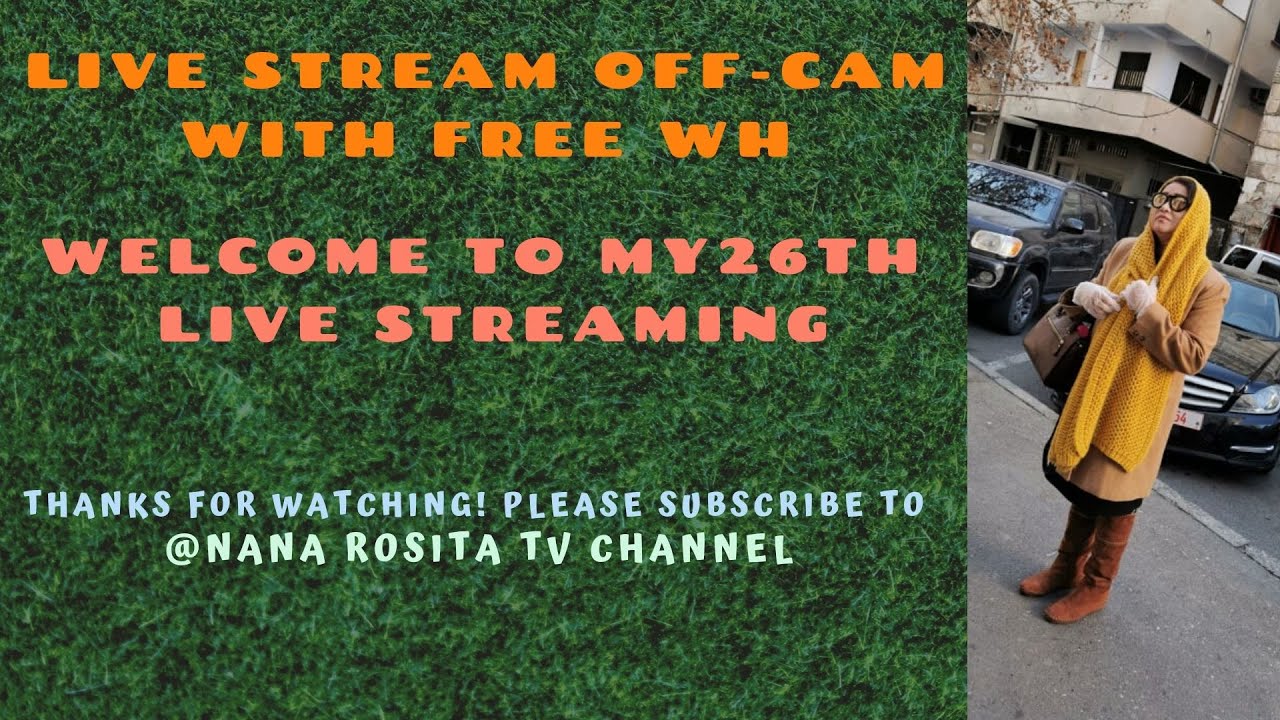 LIVE STREAM OFF-CAM WITH FREE WH - YouTube