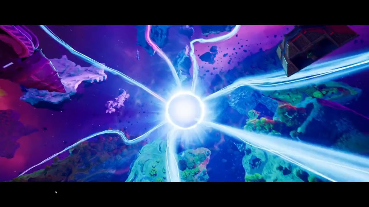 Fortnite Fracture Live Event The End Scene - YouTube