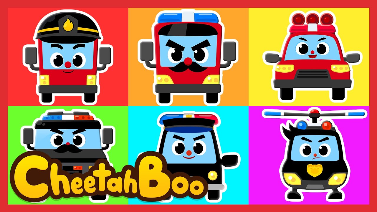 Woo Woo Woo! 🚒🚓 Ayo Beraksi Bersama Kendaraan Pahlawan! | Lagu Anak | # ...