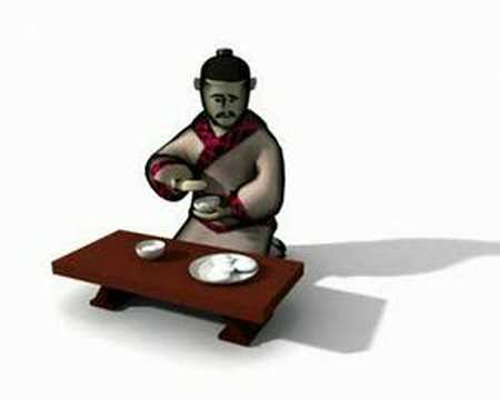 3D animation eating - YouTube